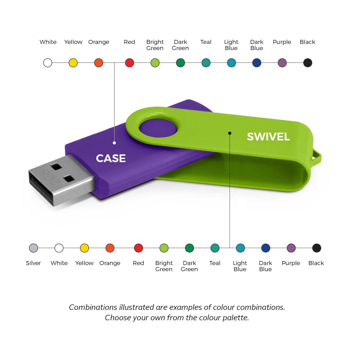 TRENDS | Helix 4GB Mix & Match Flash Drive