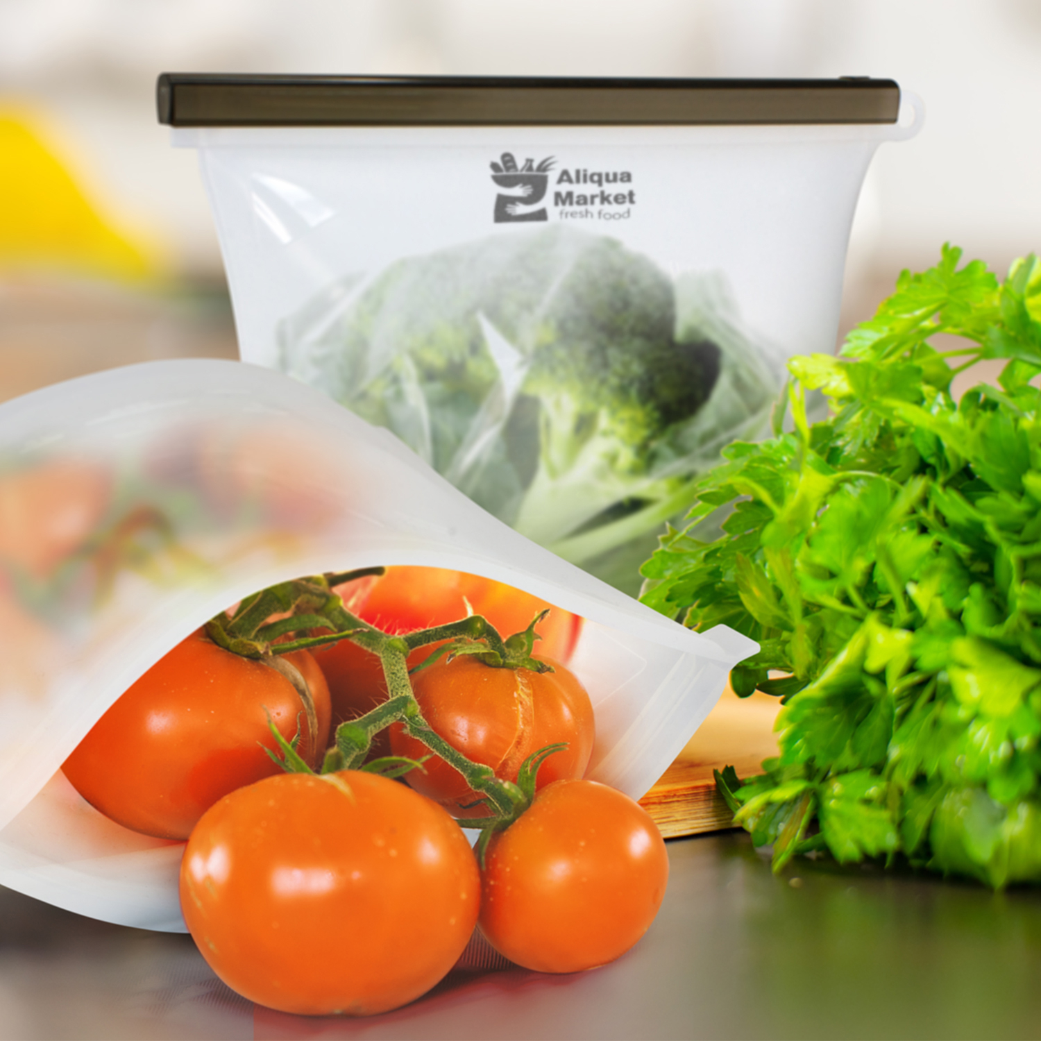TRENDS | Silicone Reusable Storage Pouch