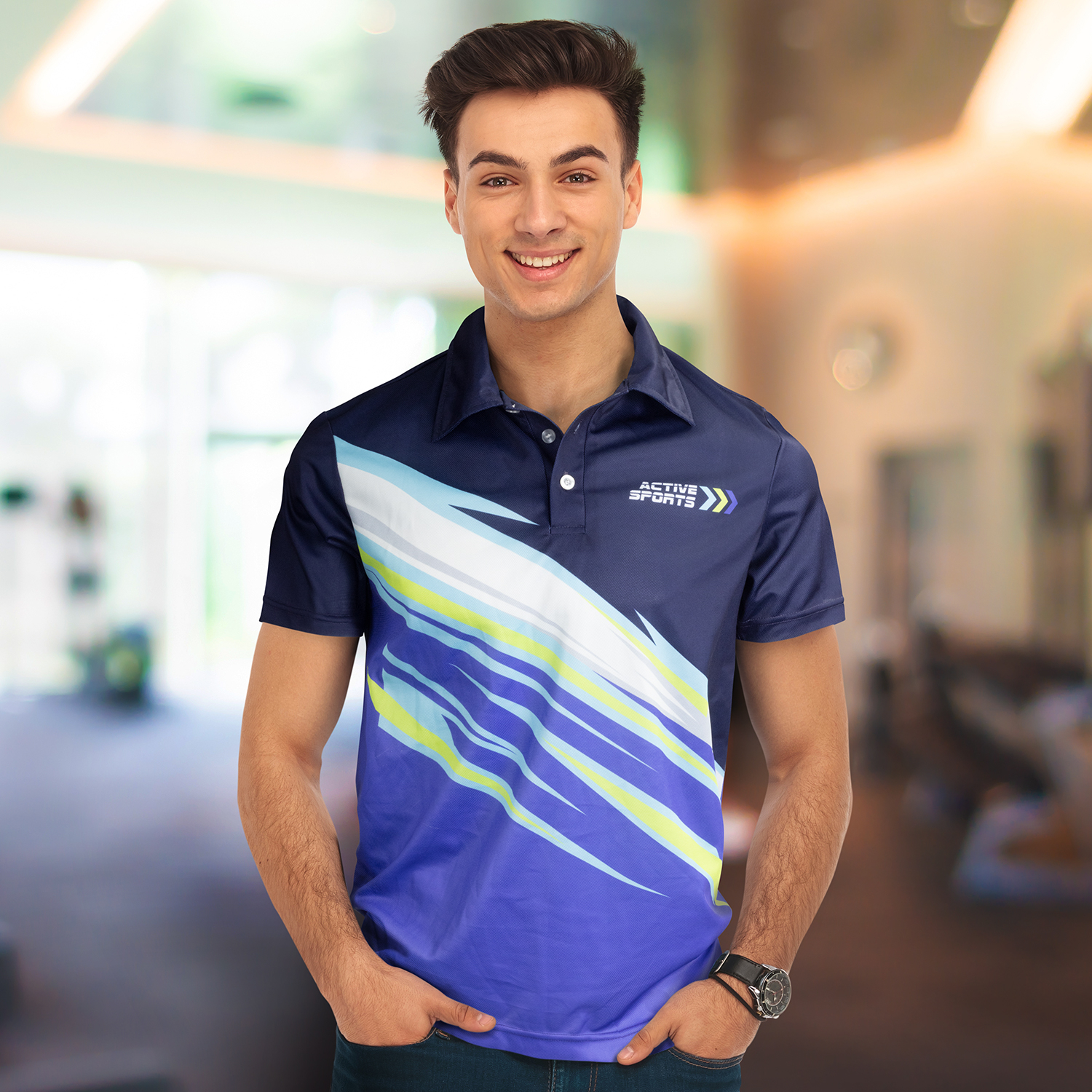 TRENDS | Custom Mens Sports Polo