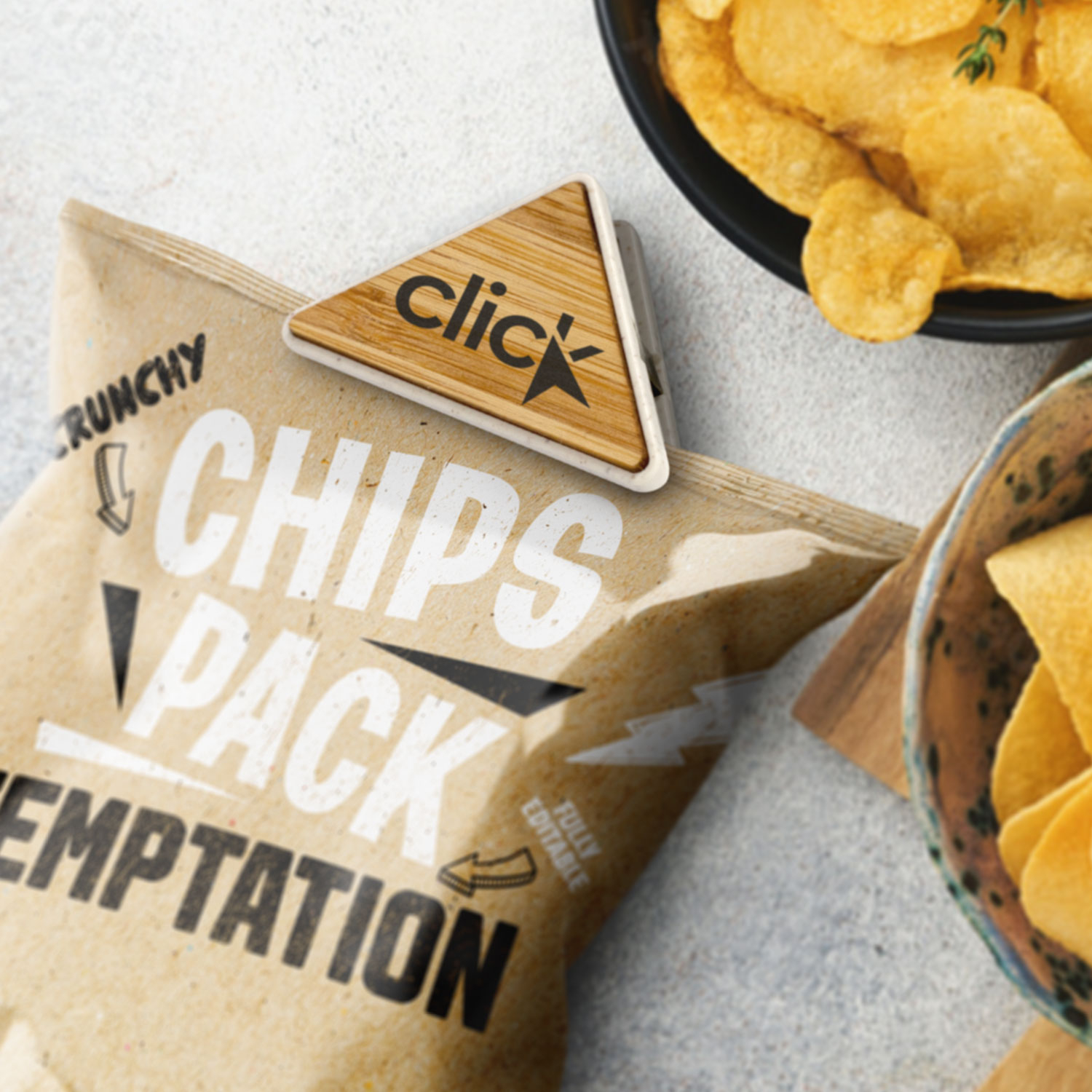 TRENDS | Bamboo Handy Clip