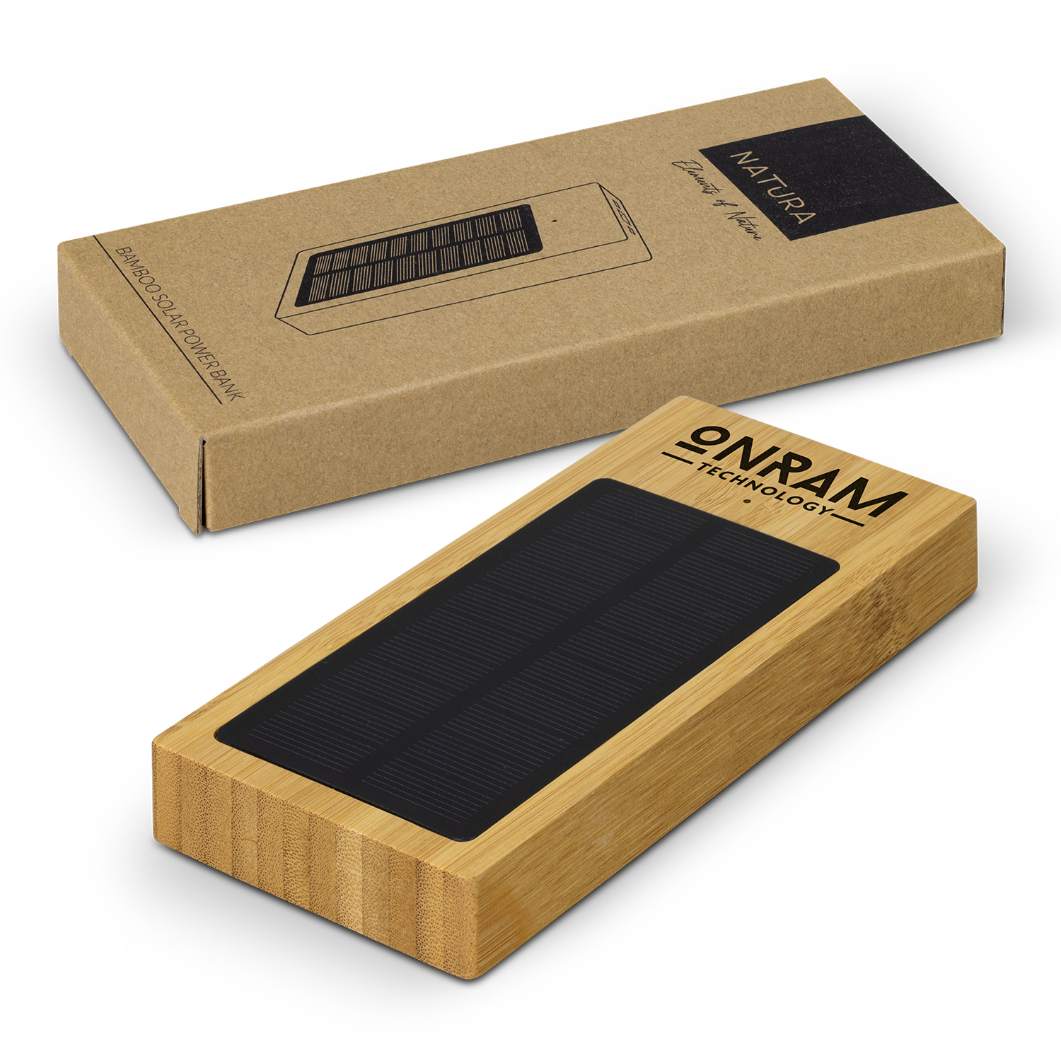 TRENDS | NATURA Bamboo Solar Power Bank