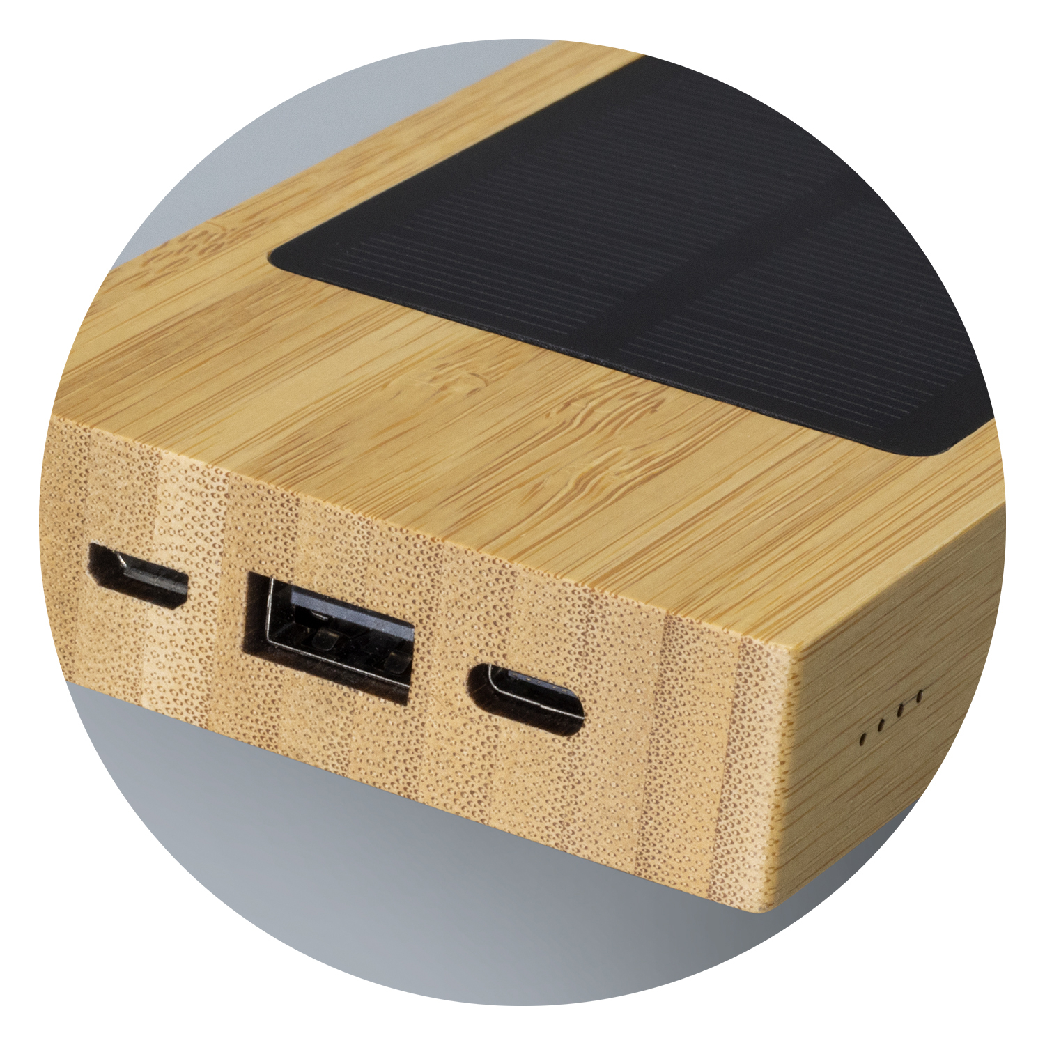TRENDS | NATURA Bamboo Solar Power Bank