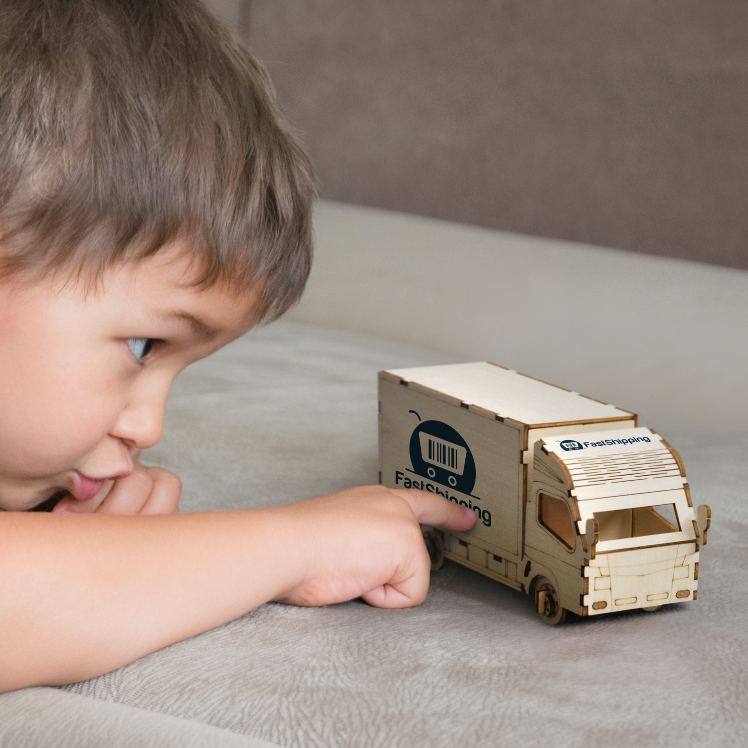 TRENDS | BRANDCRAFT Small Truck Wooden Model