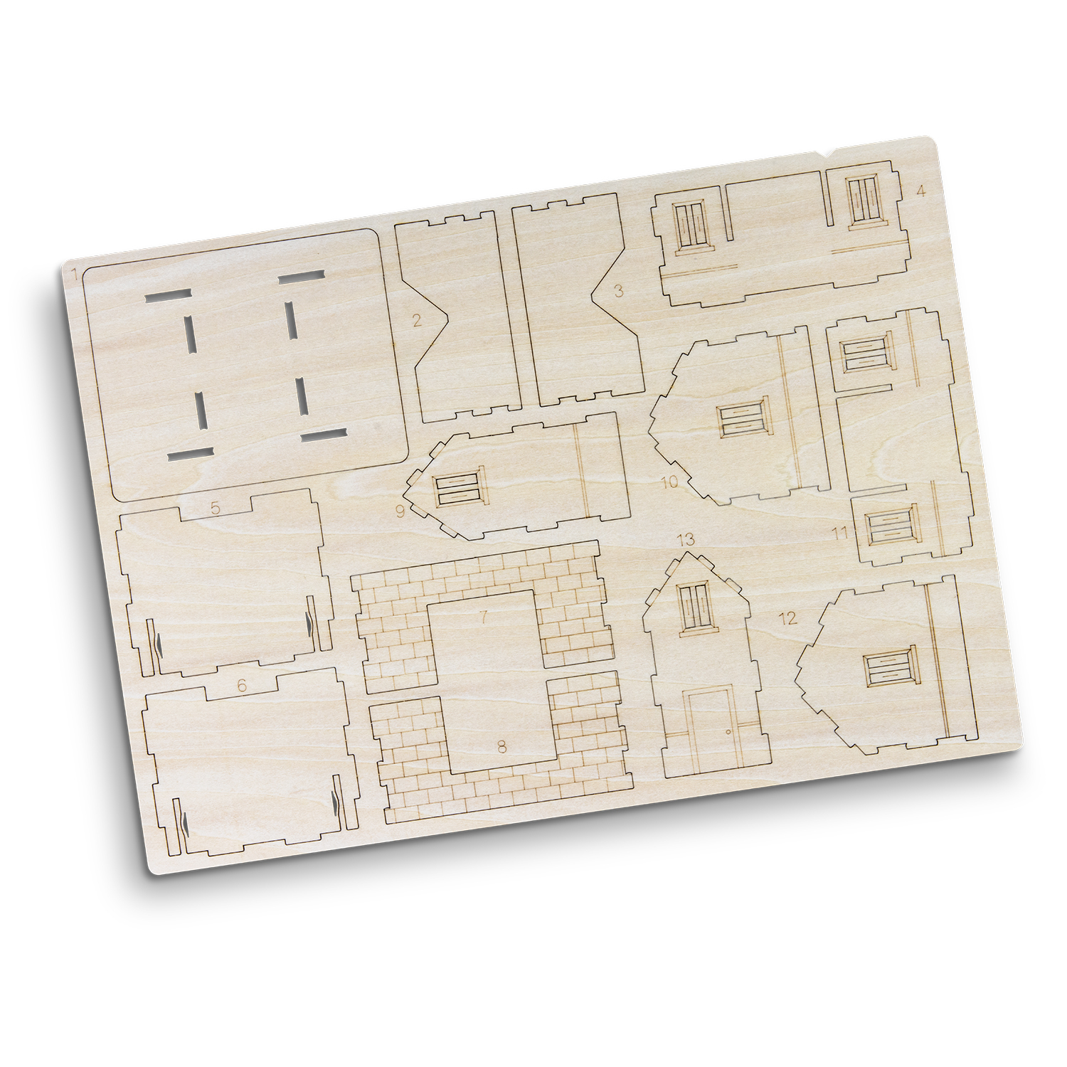 TRENDS | BRANDCRAFT House Wooden Model