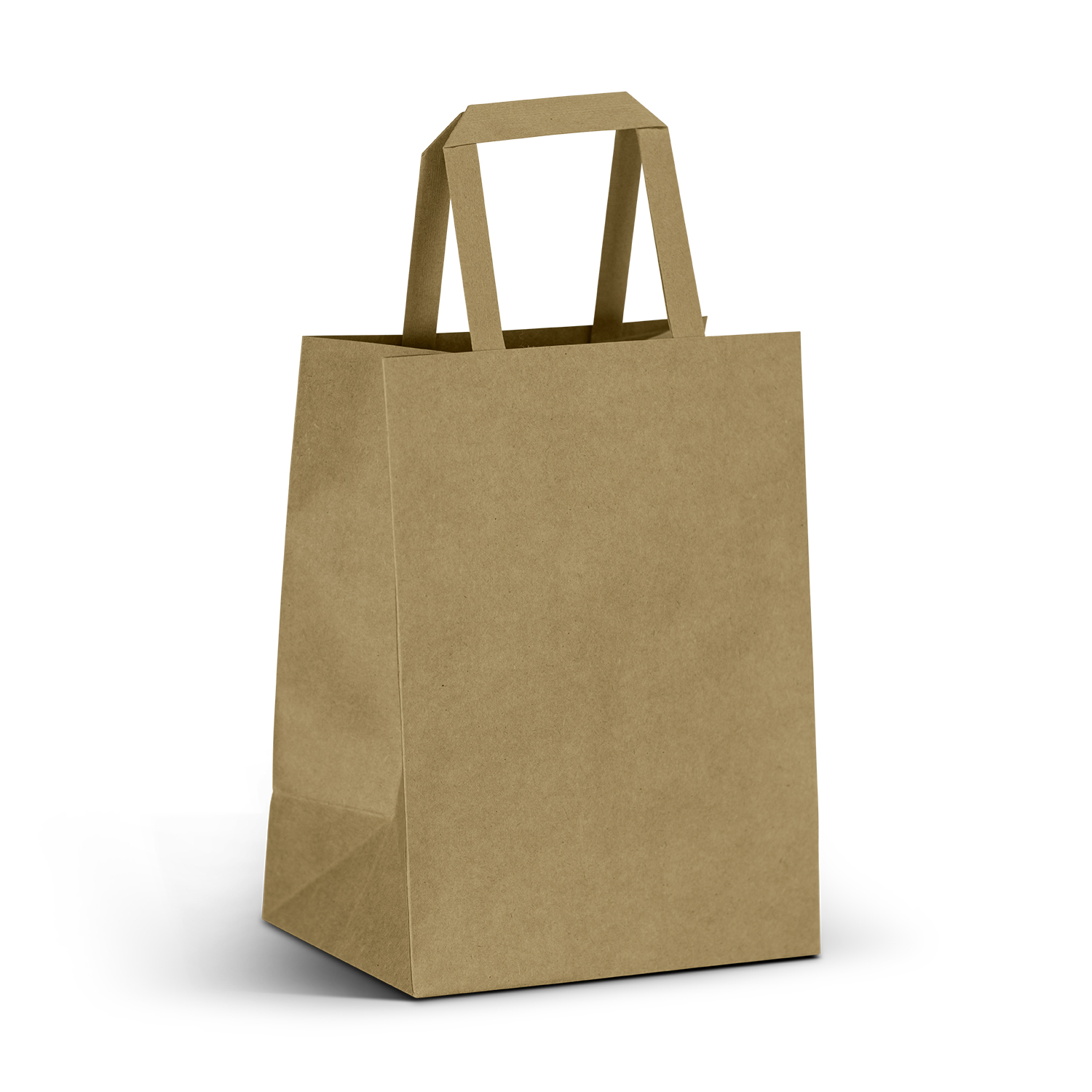 TRENDS | Medium Flat Handle Paper Bag Portrait