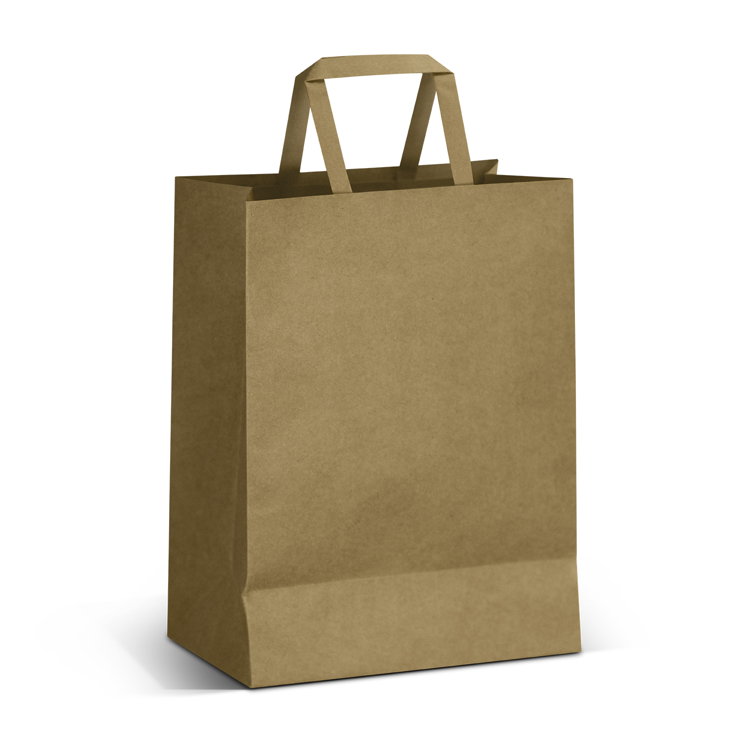 TRENDS | Large Flat Handle Paper Bag Portrait