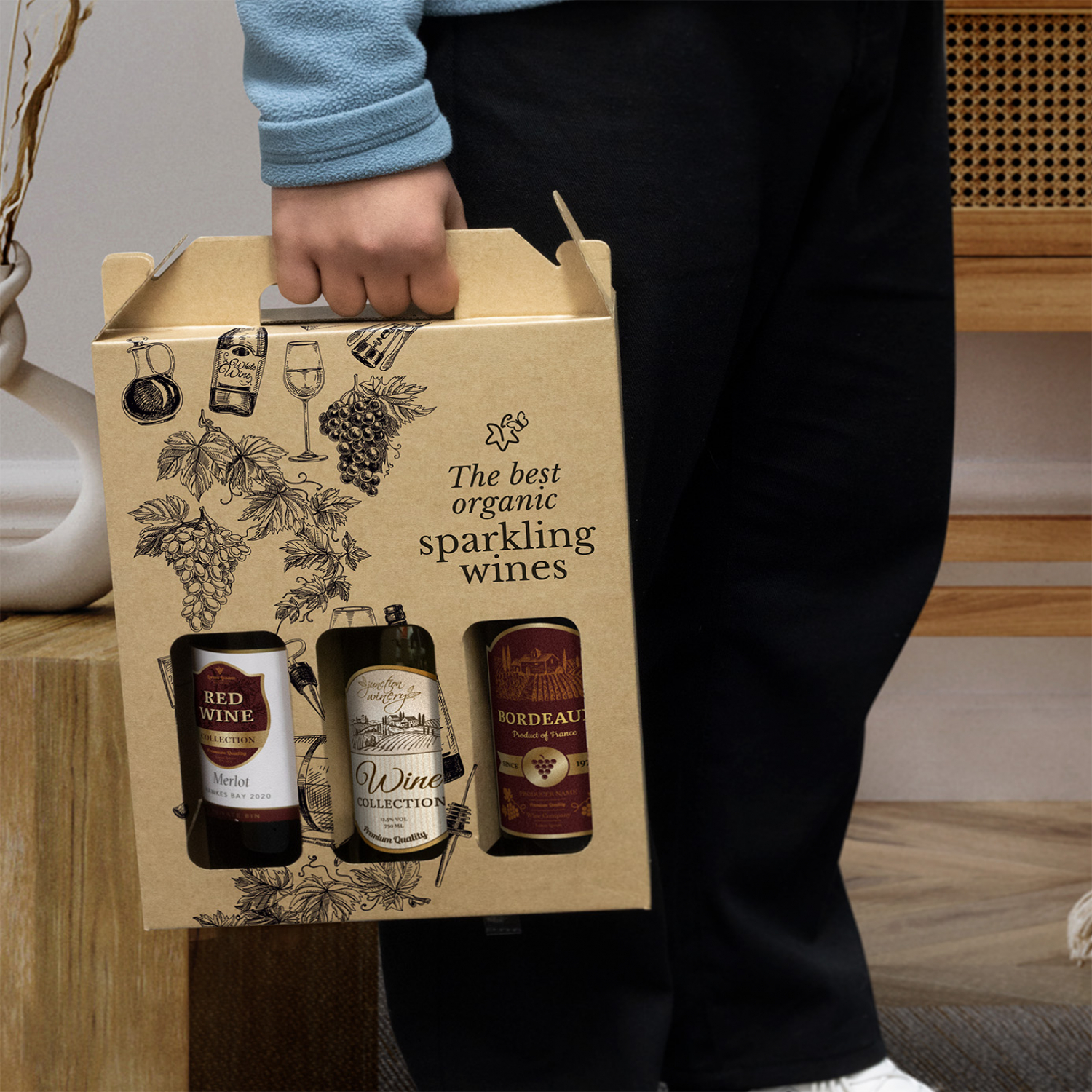 TRENDS | Wine Carry Pack - Triple
