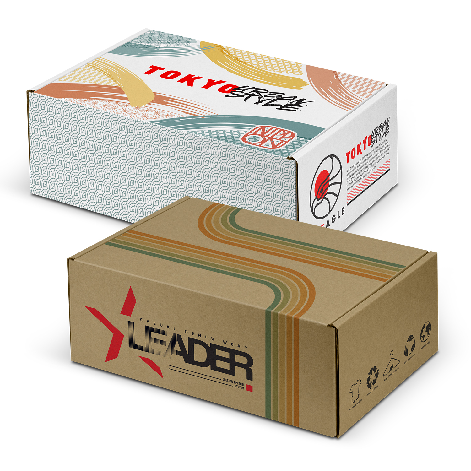 TRENDS | Die Cut Box with Locking Lid - 360x260x134mm