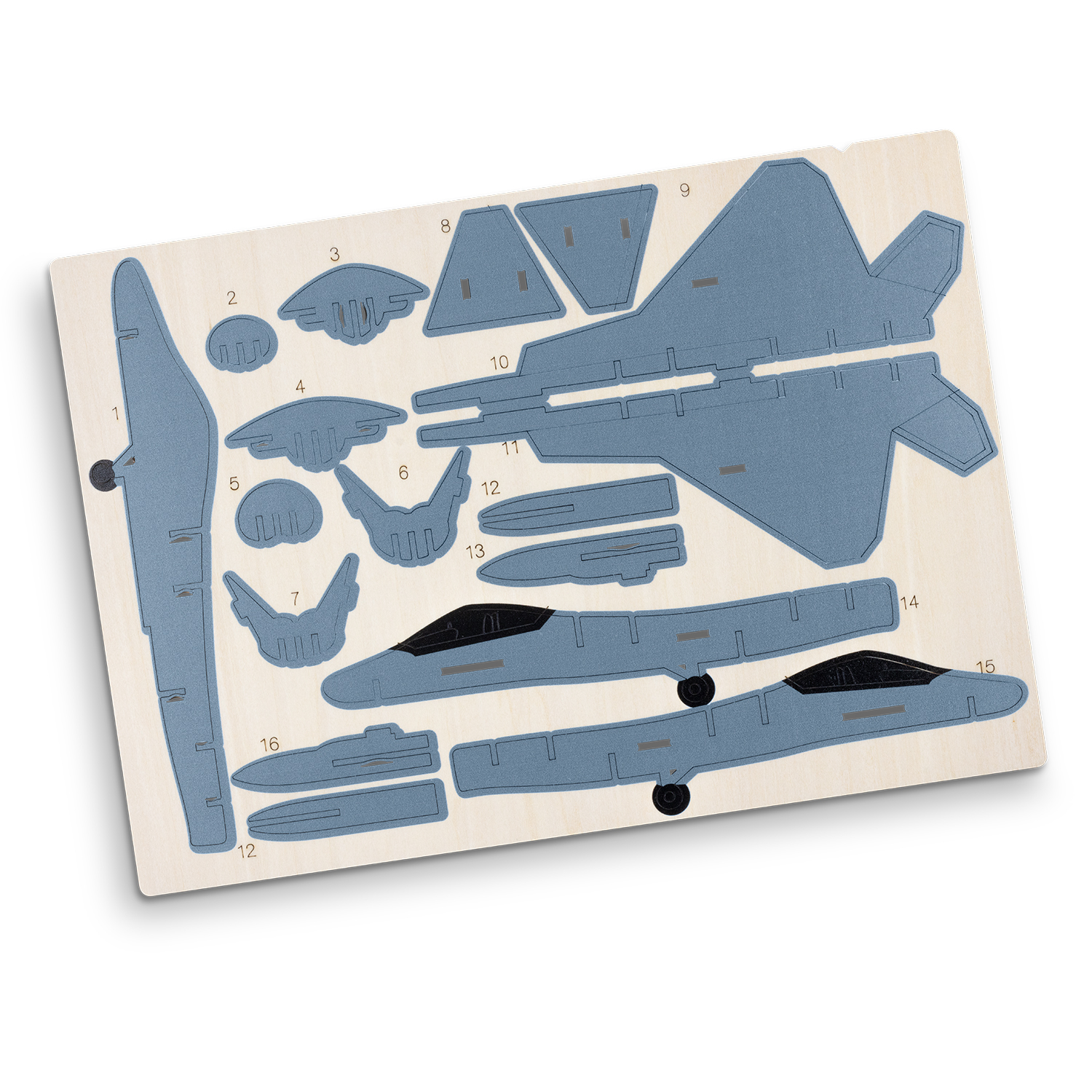 TRENDS | BRANDCRAFT Jet Fighter Wooden Model