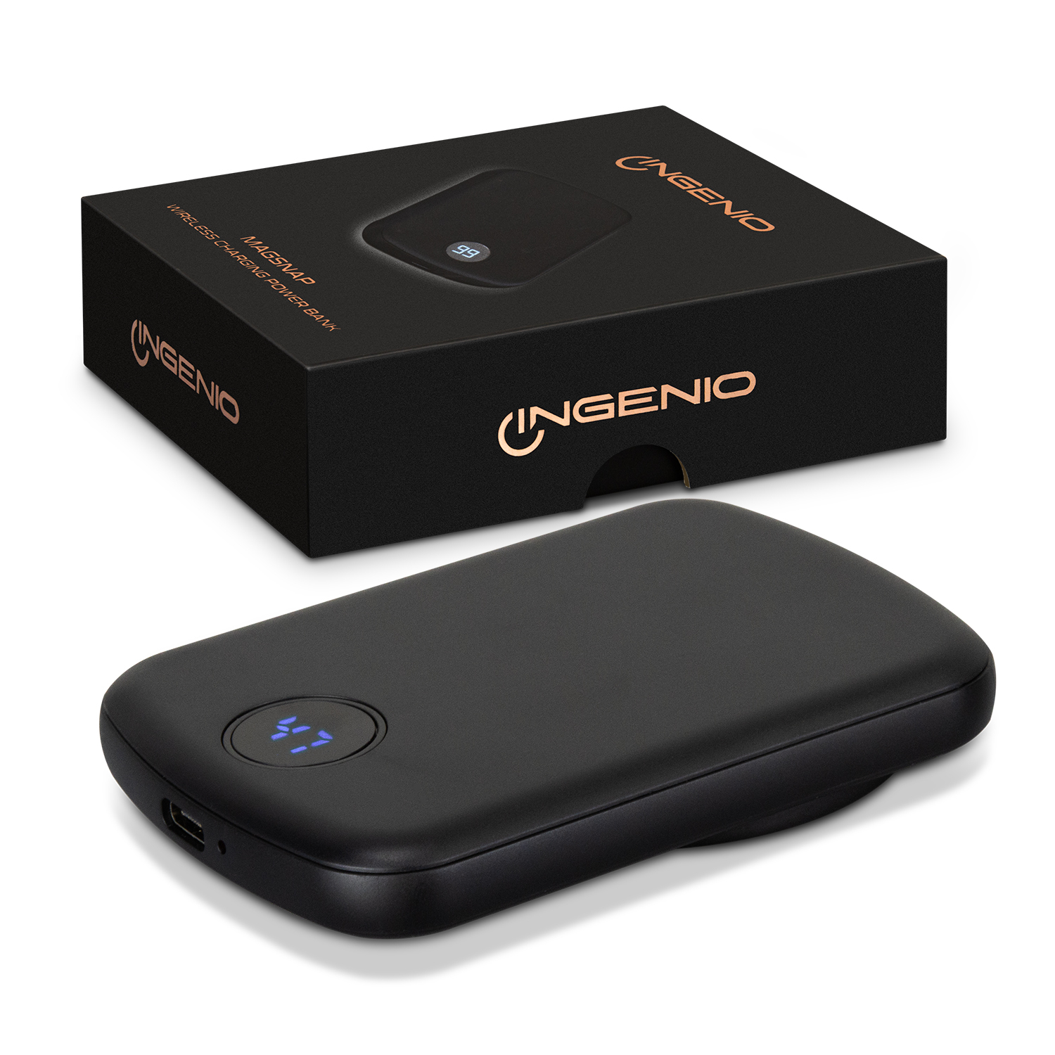 TRENDS | INGENIO MagSnap Wireless Charging Power Bank