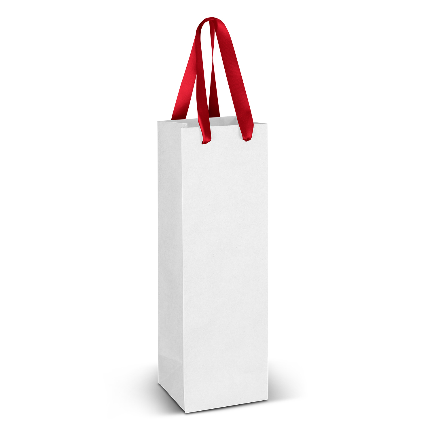TRENDS | Wine Ribbon Handle Paper Bag - Full Colour