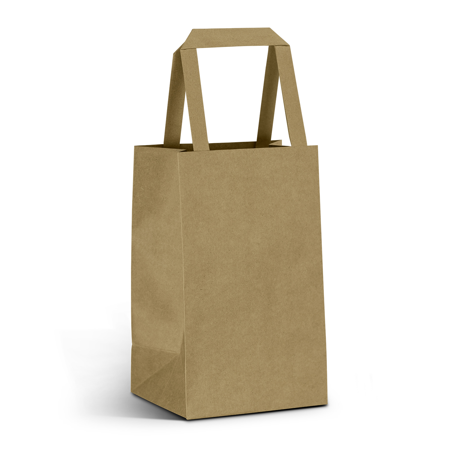 TRENDS | Small Flat Handle Paper Bag Portrait