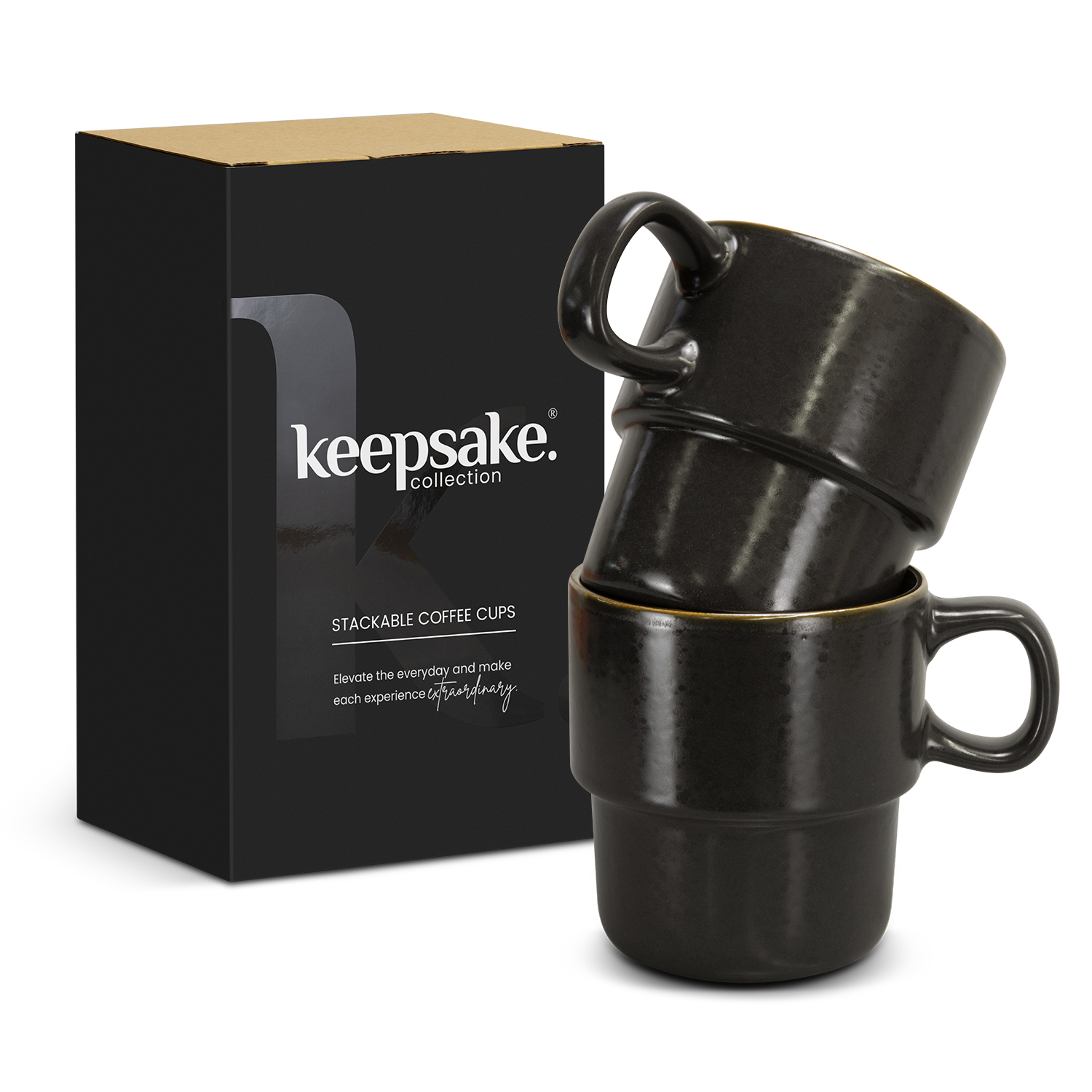 TRENDS | Keepsake Stackable Coffee Cup - Set of 2