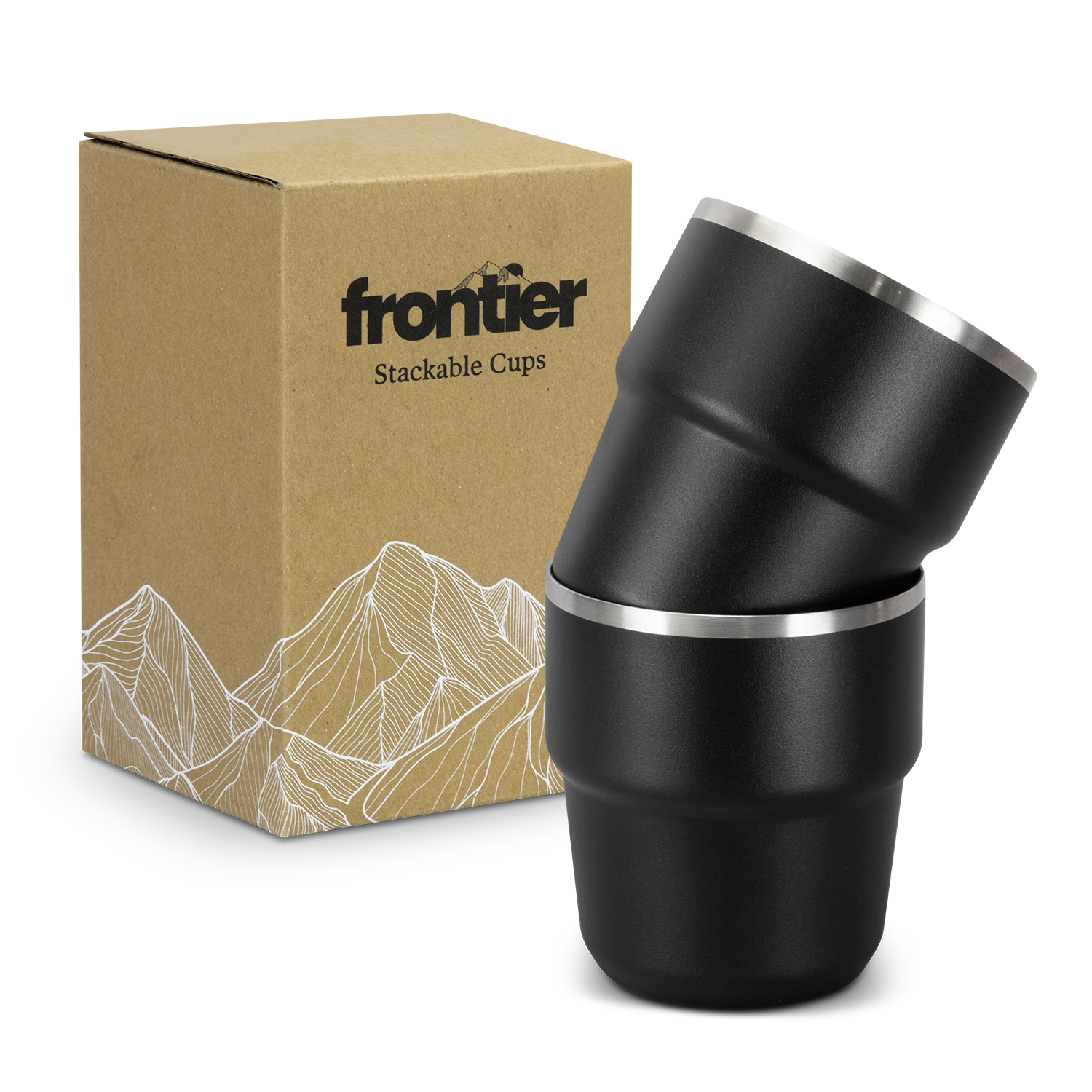 TRENDS | Frontier Stackable Cups - Set of 2